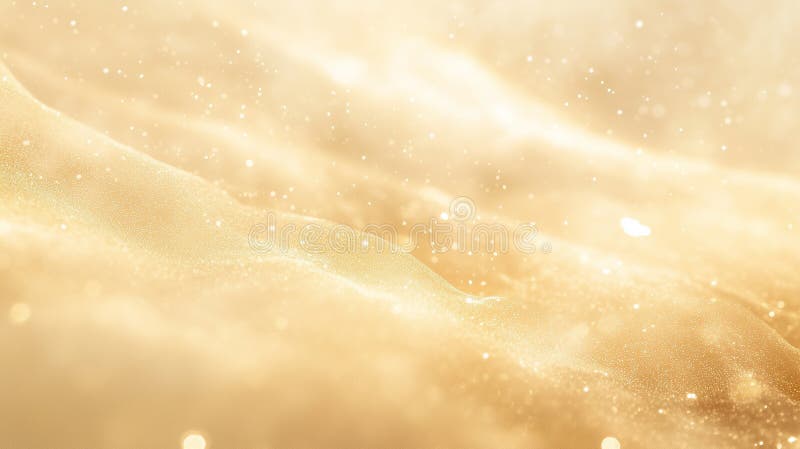 Golden Light Rays Gently Diffusing through Soft Textures at Dawn Stock ...