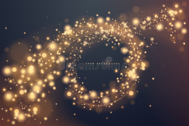 Sparkling trail stock illustration. Illustration of digital - 5402699