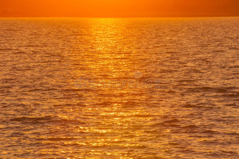 Golden Light of Sunset Over Lake Stock Image - Image of light, outside ...