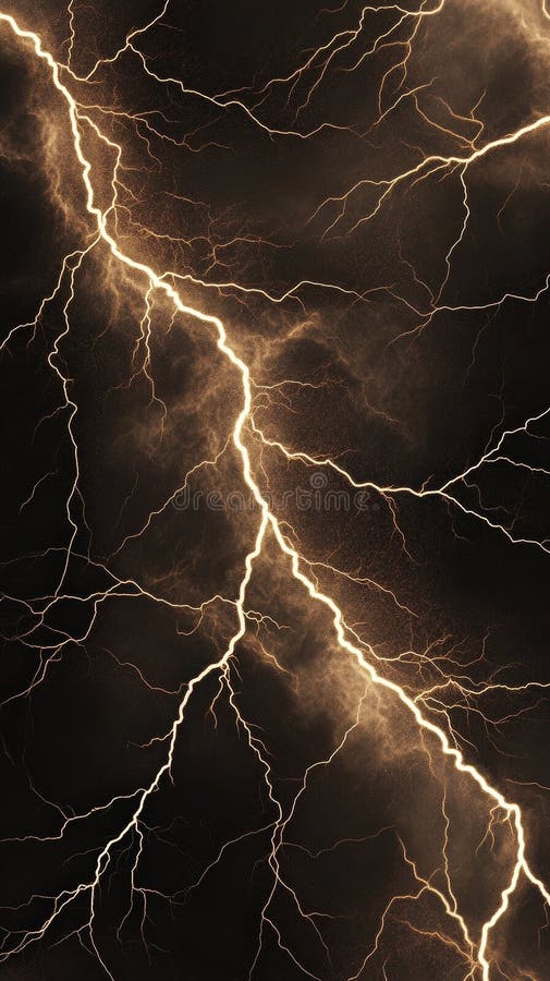 Golden Lightning Strike Texture Background Stock Illustration ...