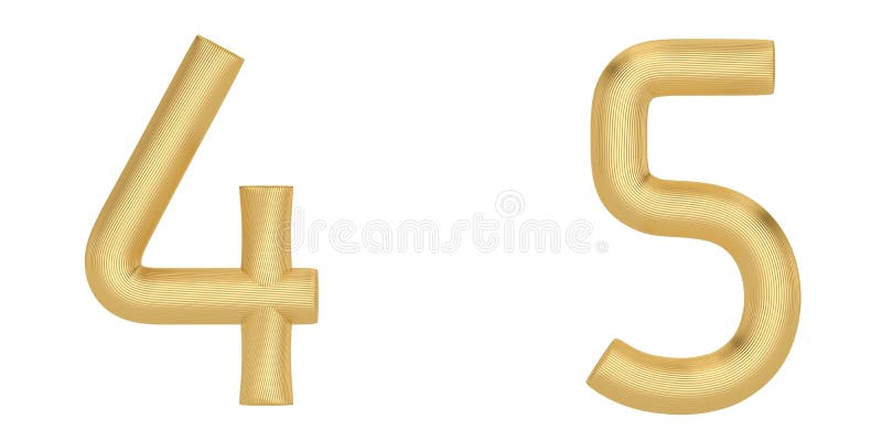 3d Number Golden Stock Illustrations – 60,111 3d Number Golden Stock ...