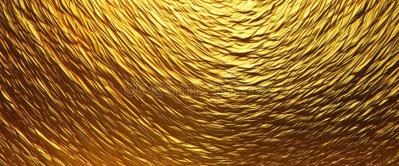 Golden Liquid Texture with Dynamic Waves and Ripple Patterns Stock ...