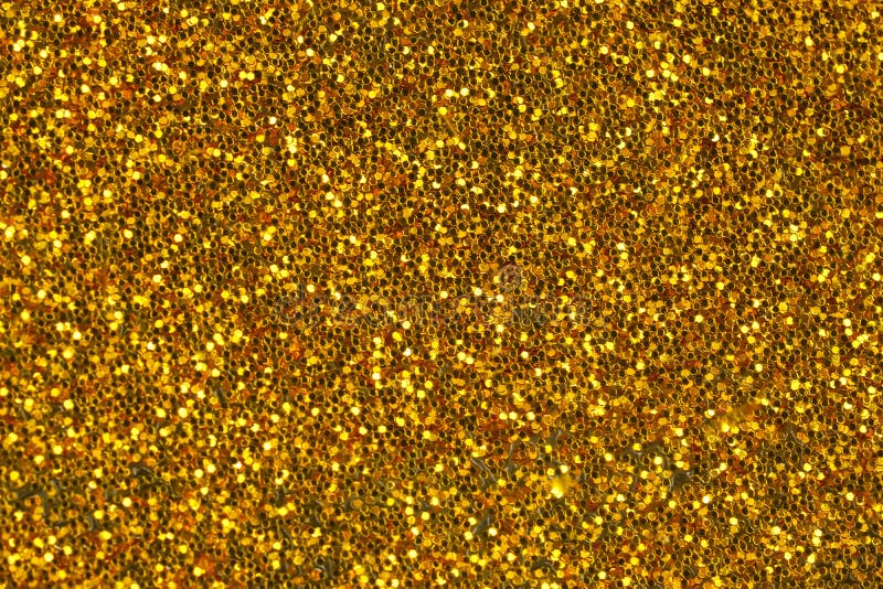 Golden Little Sparkles Background Texture Stock Photo - Image of ...