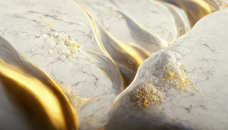 Golden Luxurious Marble Textured Background. Abstract Design, 4k ...