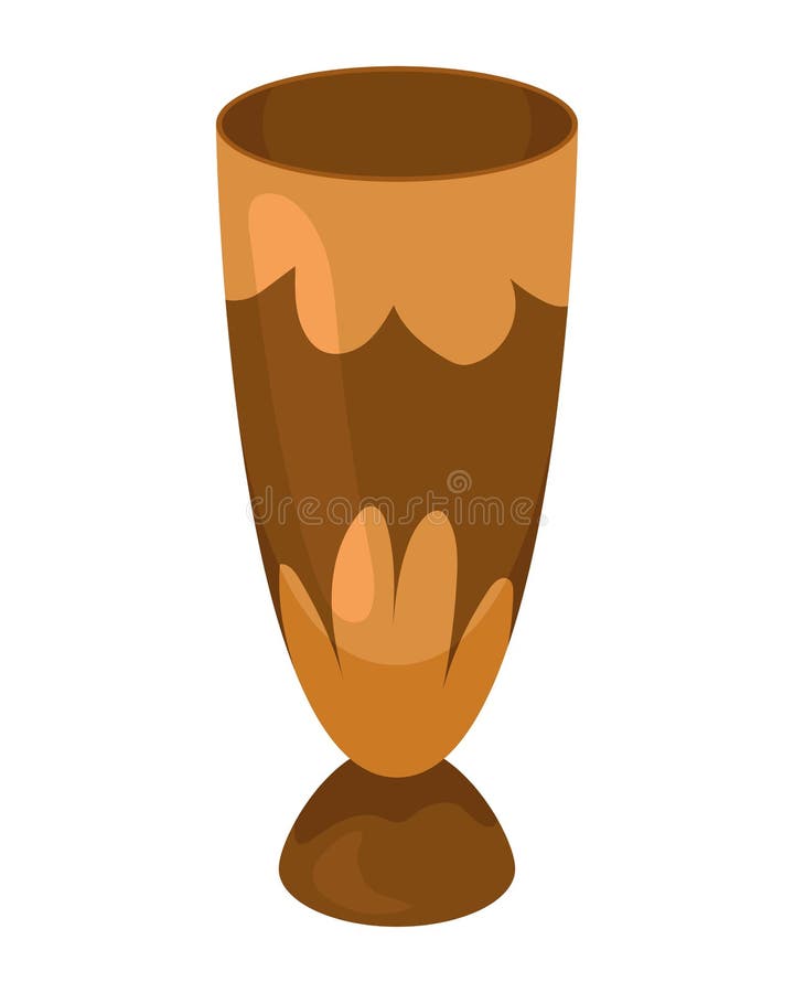 Golden magic chalice cup stock vector. Illustration of gold - 245766596