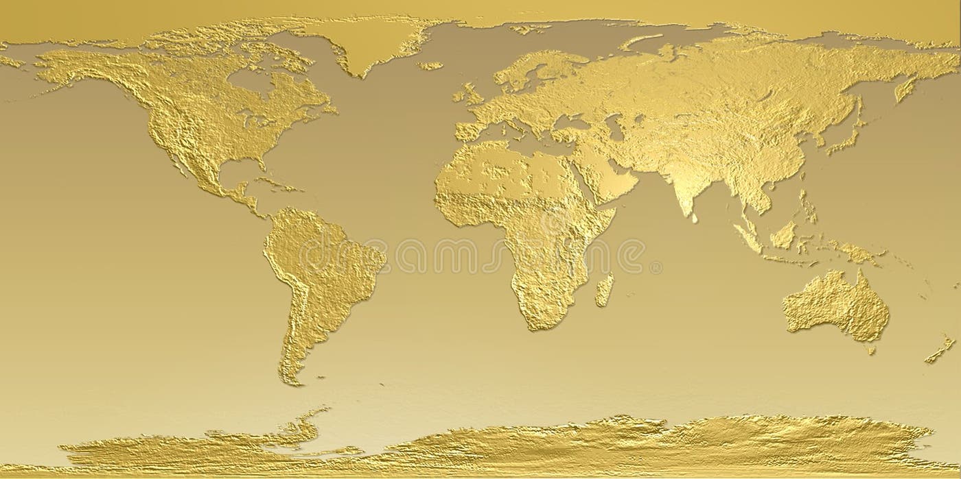 Africa 3d Golden Map Stock Illustrations – 550 Africa 3d Golden Map ...