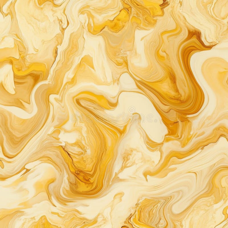 Golden Marble Swirls Pattern with Fluid Texture and Elegant Design ...