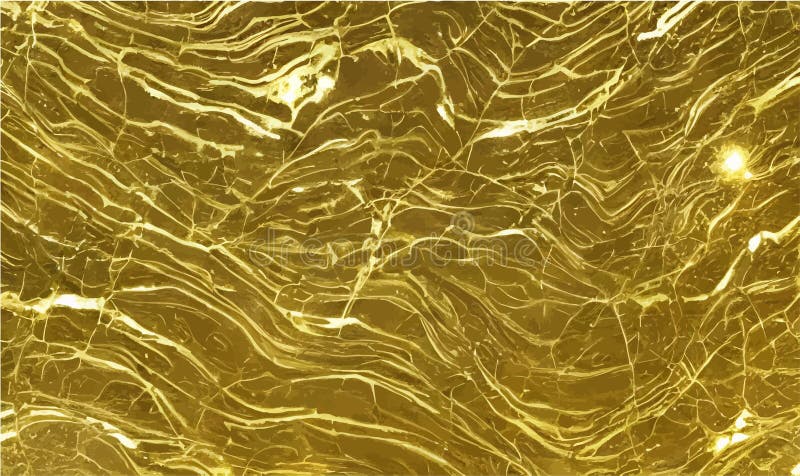 Golden Marble Texture with Many Contrasting Textures.Vector Stock ...