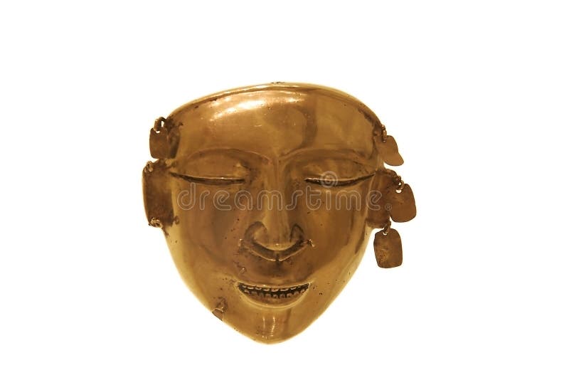 Golden mask detail stock photo. Image of mask, masque - 23447398