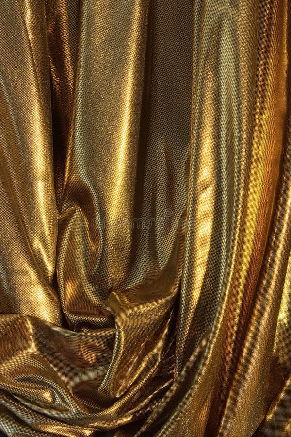 Golden material stock photo. Image of waves, bright, curves - 15266600