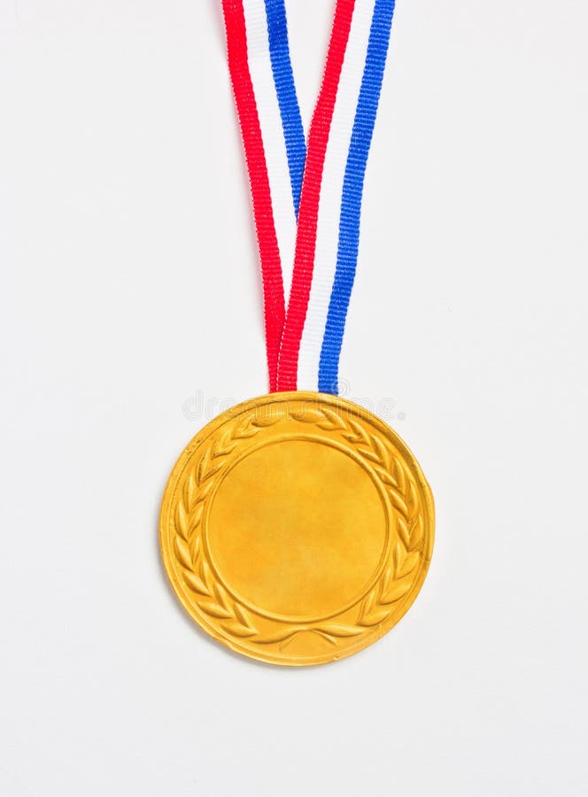 Olympic gold medal stock photo. Image of place, badge - 25640808