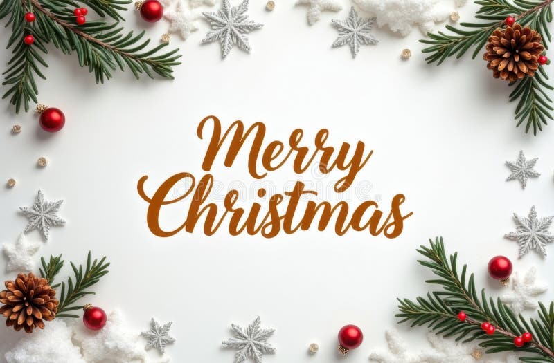 Golden Merry Christmas Letters at 31-10-2024 Stock Illustration ...