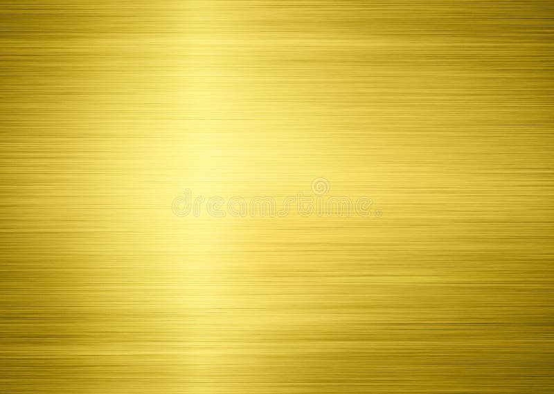 Gold Smooth Metal Background Stock Illustration - Illustration of shine ...
