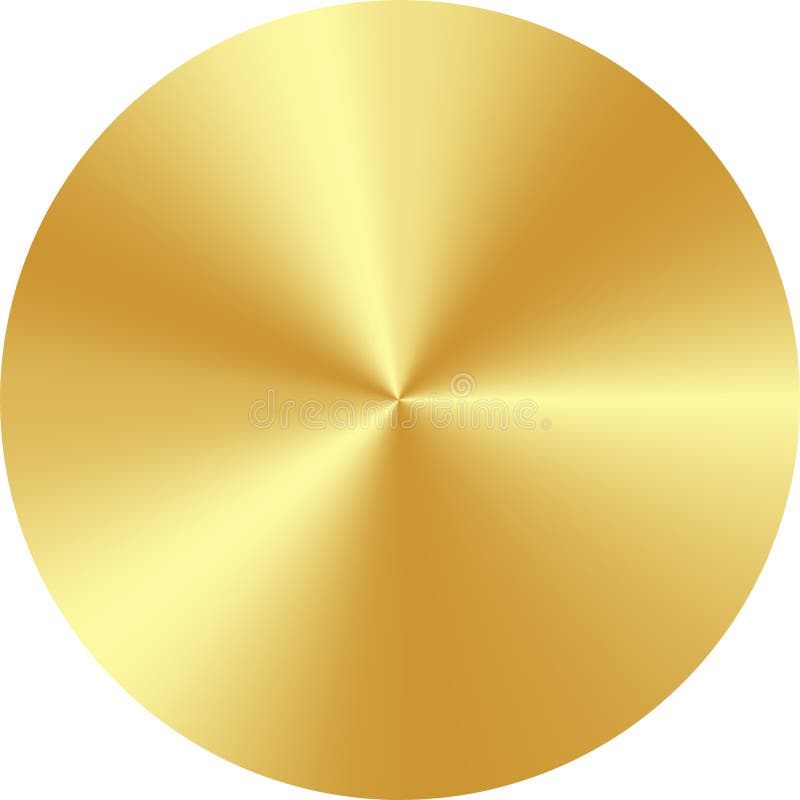 Golden Metal Button, Circular Metal Button, Stainless Steel Texture ...