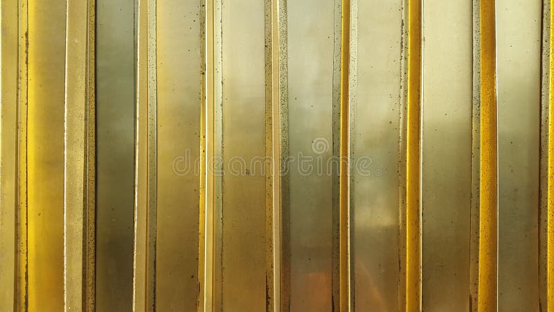 Golden metal. Golden panel stock image. Image of mirror - 199884301