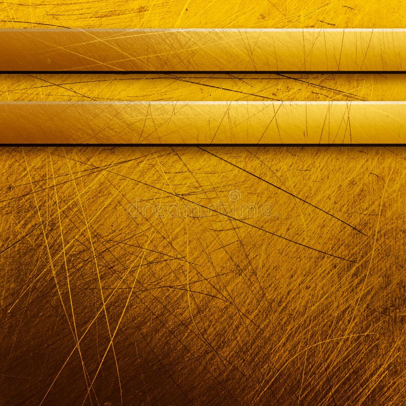 Golden metal plate stock image. Image of textured, background - 67251451