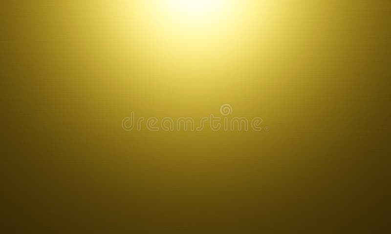 Golden Metallic Background. Yellow Metal Texture Stock Image - Image of ...