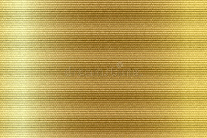 Golden Metallic Gradient Background Stock Illustration - Illustration ...