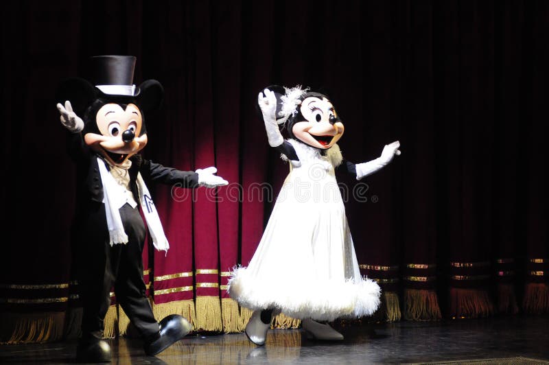 The Golden Micky Show - Beauty and the Beast Editorial Stock Image ...