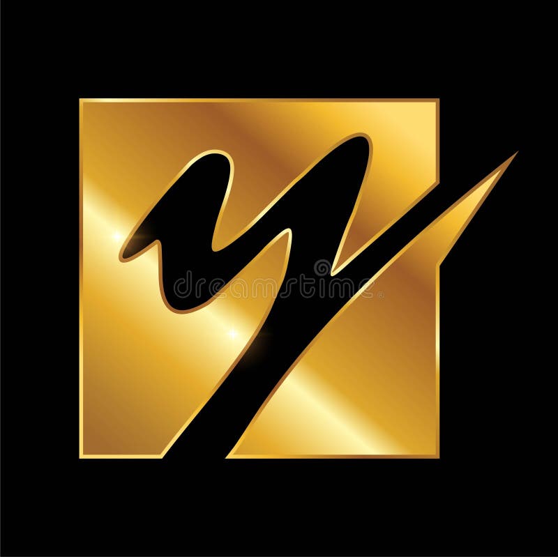 Golden Monogram Logo Initial Letter AS Stock Vector - Illustration of ...