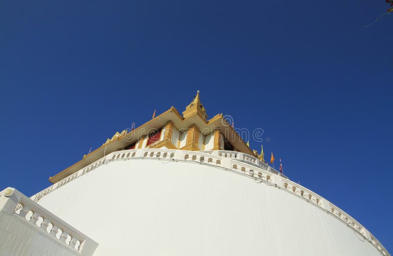 Golden Mount Temple stock image. Image of gold, bright - 52645635