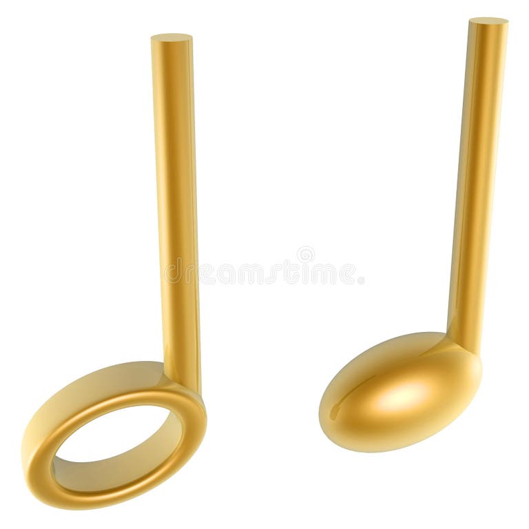 Gold Eighth Note Stock Illustrations – 131 Gold Eighth Note Stock ...