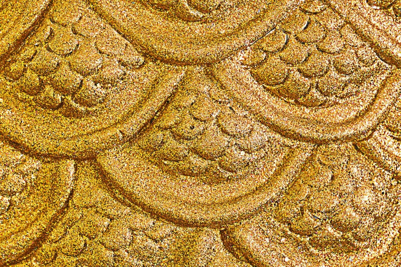 Golden Naga Scale for Pattern and Background Stock Photo - Image of ...
