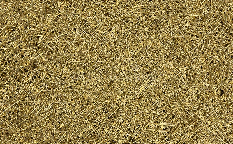 Golden needles stock illustration. Illustration of metal - 26583178