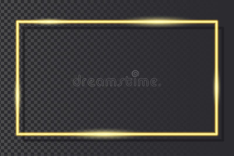 Gold Frame Transparent Stock Illustrations – 14,159 Gold Frame ...
