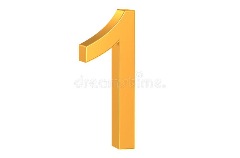 Golden Number One Stock Illustrations – 7,975 Golden Number One Stock ...