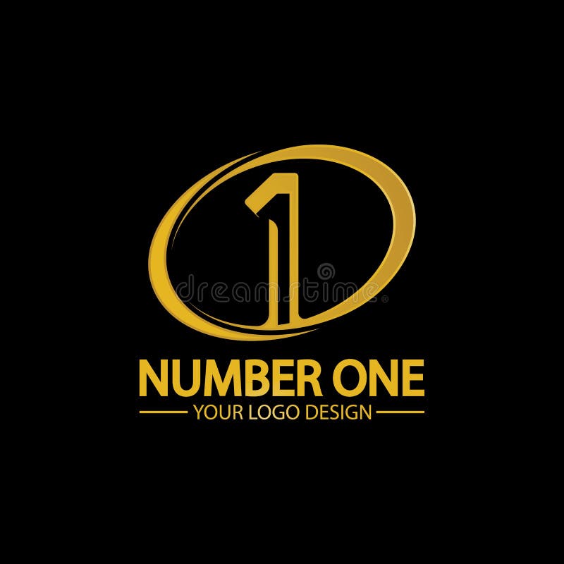 Golden Number One Stock Illustrations – 7,649 Golden Number One Stock ...