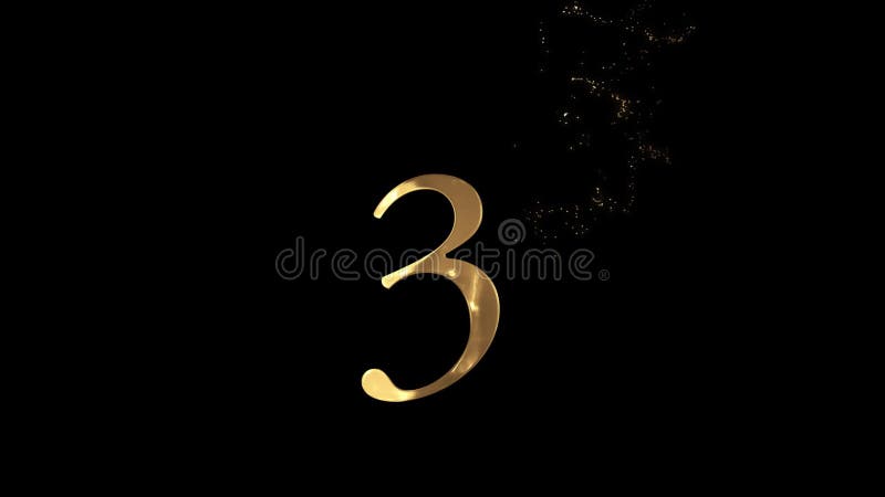 Golden Number 3 from Particles, Numbering, Three, Golden Numbers, Alpha ...