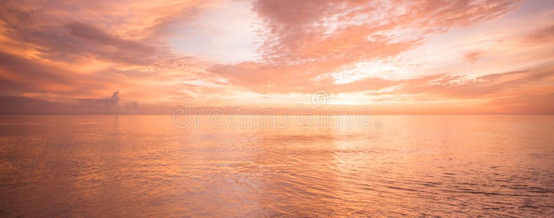 Golden ocean stock photo. Image of happy, relax, peace - 61922948