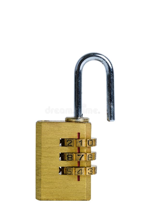 Golden Padlock with Pass-code or Password,combination Padlock is Stock ...