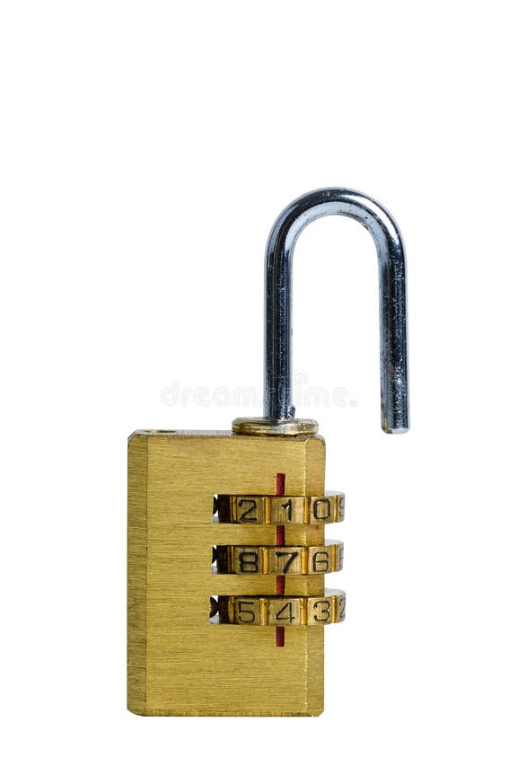 Golden Padlock with Pass-code or Password,combination Padlock is Stock ...