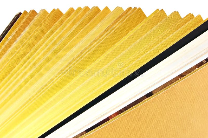 Golden pages stock image. Image of backdrop, publication - 1704679