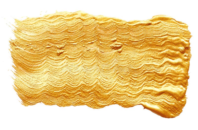 Golden paint stock image. Image of draw, abstract, artistic - 53428275