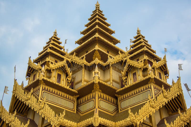 Bagan Golden Palace in Old Bagan Stock Photo - Image of heritage ...