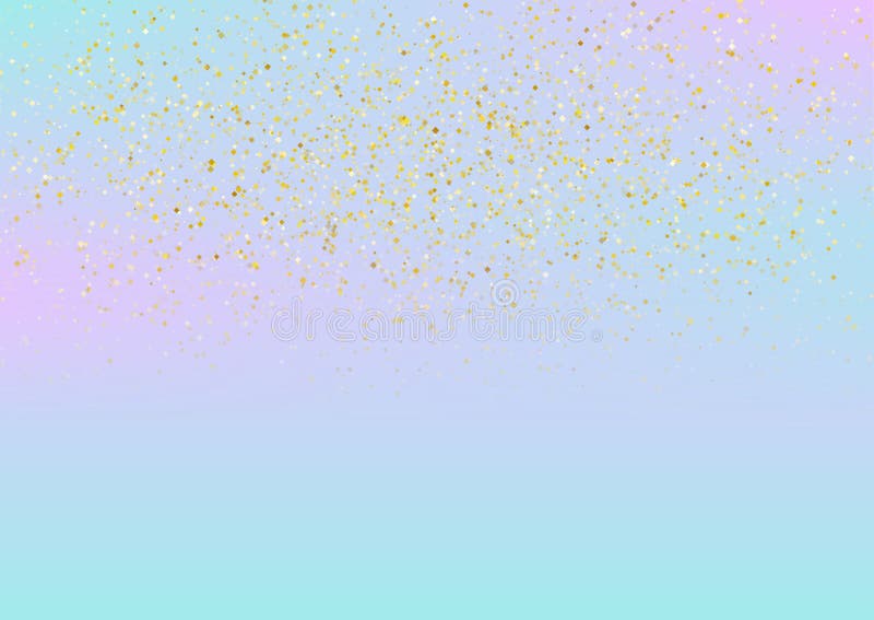 Golden Particles Confetti on Pastel Abstract Background Stock ...