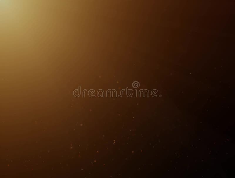Golden Particles Floating in Light Rays. Seamless FullHD Background ...