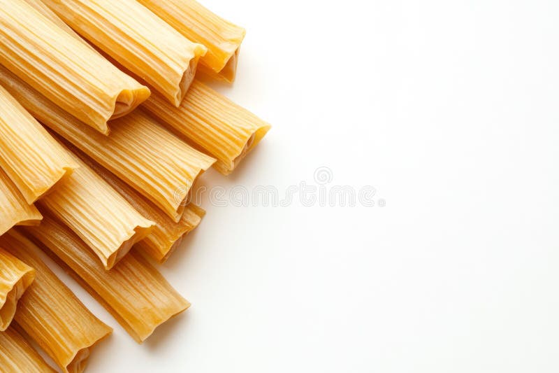 Golden Pastry Stack on White Background. AI Image Stock Image - Image ...