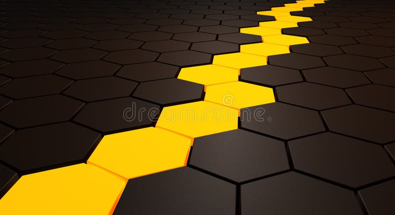 Golden Path Bright Future/eps Stock Vector - Illustration of entrance ...