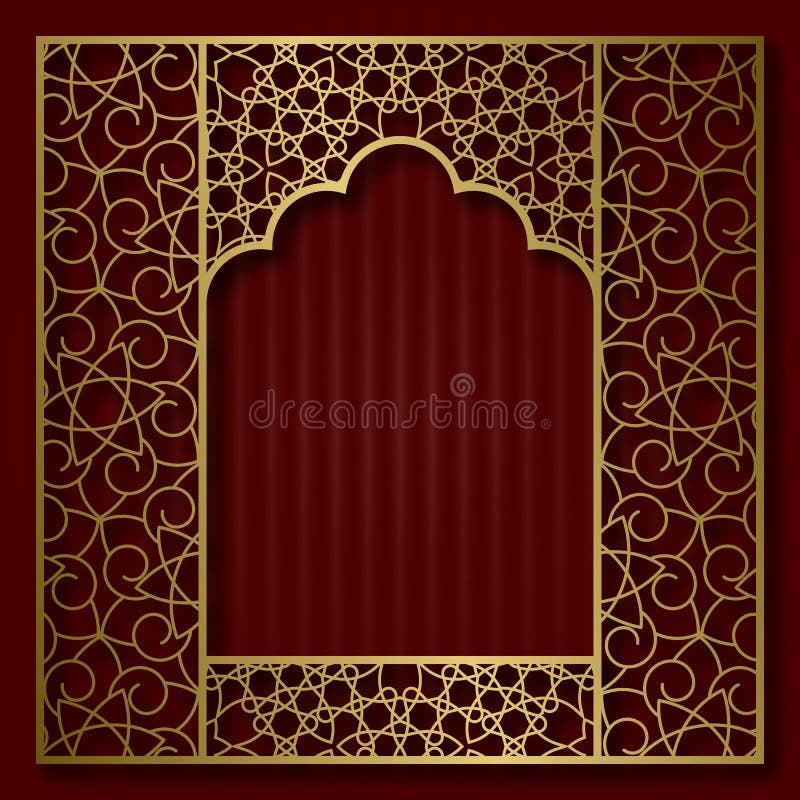 Golden Window Frame Stock Illustrations – 2,113 Golden Window Frame ...