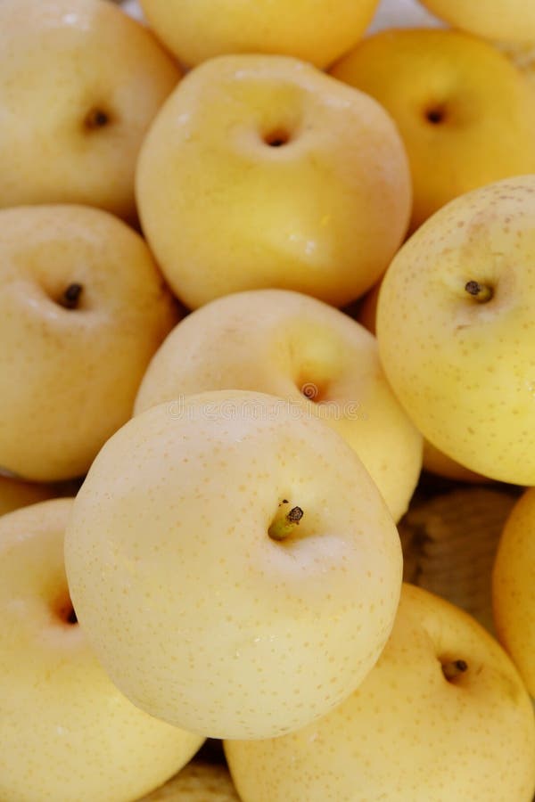 Golden pear stock image. Image of oriental, culinary - 59838905