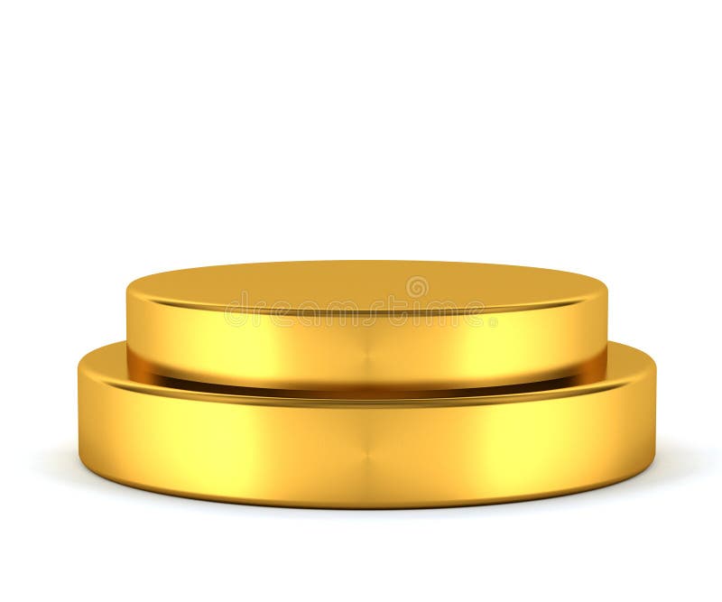Golden pedestal - winner stock photo. Image of isolated - 34669078 Golden pedestal - winner stock photo. Image of isolated - 34669078