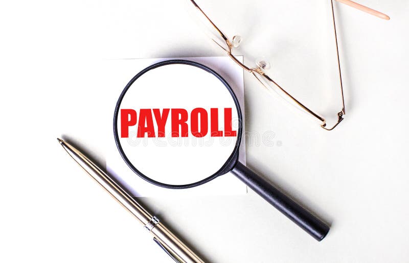 Magnifying Glass on a White Background with the Text RECAP Stock Photo ...