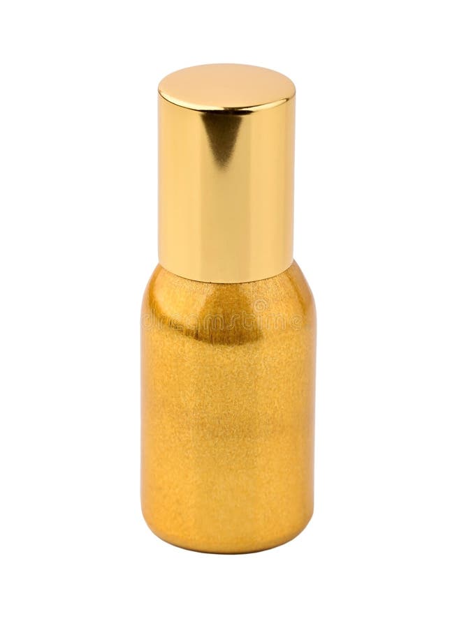 Golden perfume bottle stock photo. Image of beautiful - 315566662