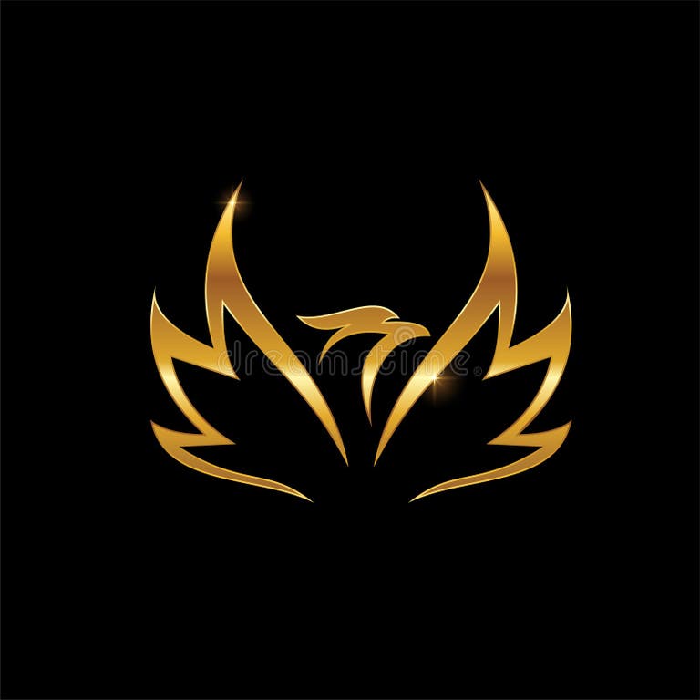 Gold Phoenix Logo Stock Illustrations – 1,513 Gold Phoenix Logo Stock ...