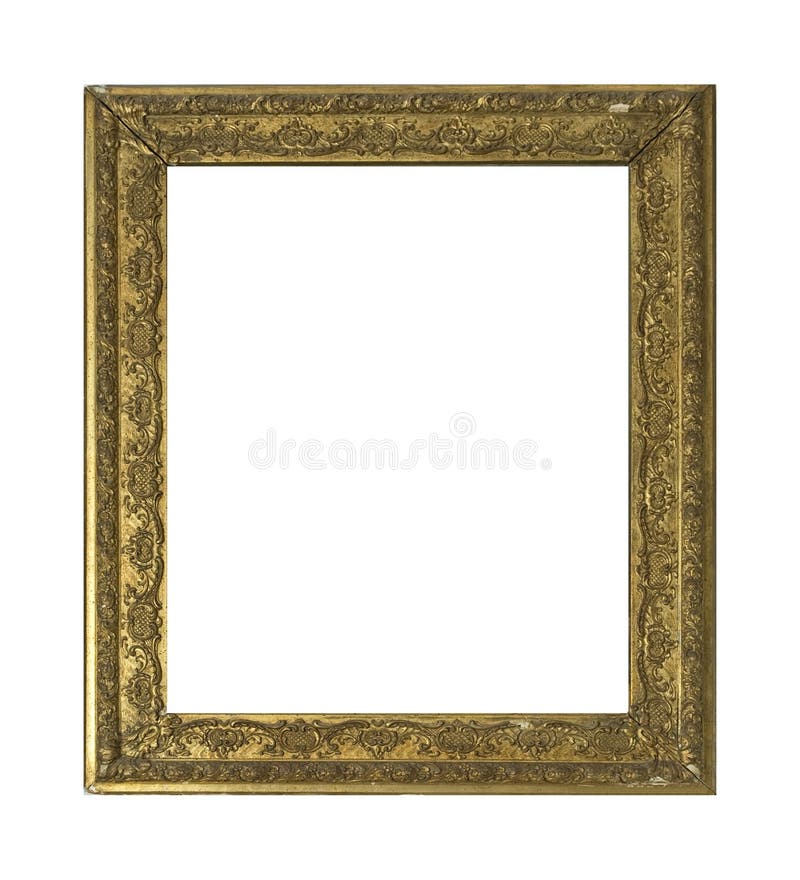 Golden Picture Frame Picture. Image: 5727134