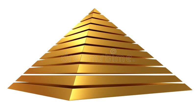 Golden Pyramid Stock Illustrations – 6,182 Golden Pyramid Stock ...